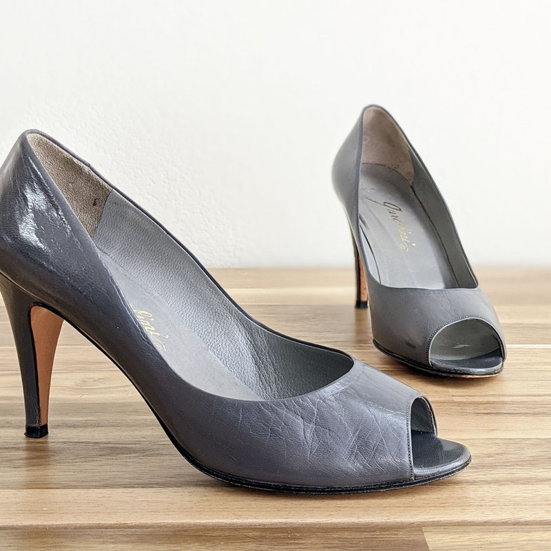 Open Toe Pumps - Etsy