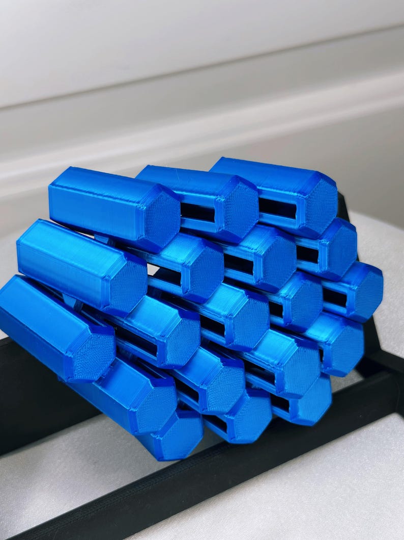 Hexagon Fidget Toy – 3D Printed Modular Honeycomb Sensory Gadget for ...