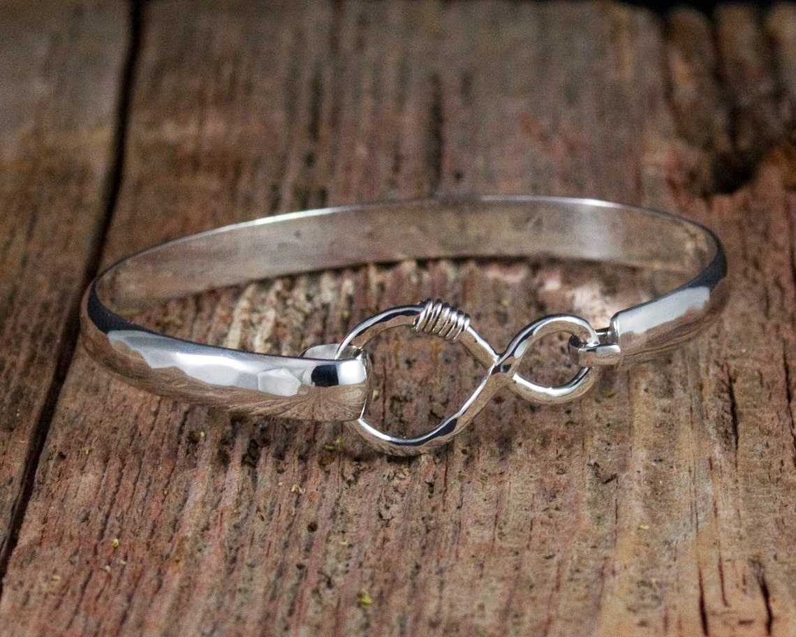 Sterling Silver Infinity Bracelet Infinity Symbol High - Etsy