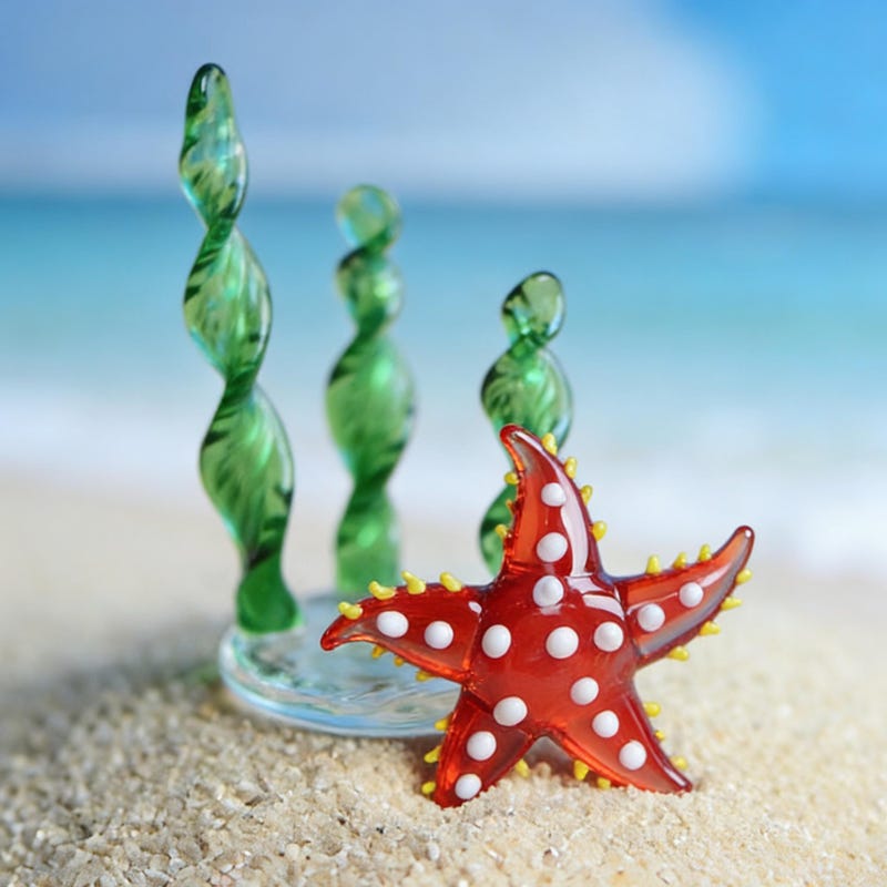 Blown Glass Seaweed - Etsy