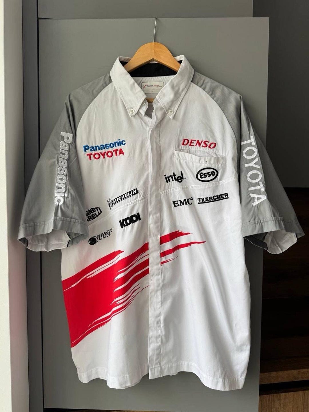 Toyota Panasonic F1 Motorsport Formula One 1 Racing Shirt Team Member ...