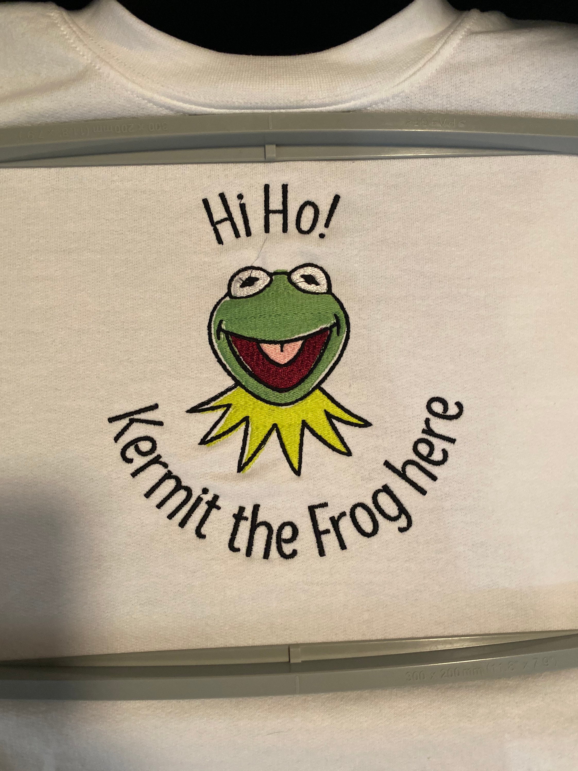 Kermit the Frog T-shirt Custom Muppets Rainbow Connection - Etsy