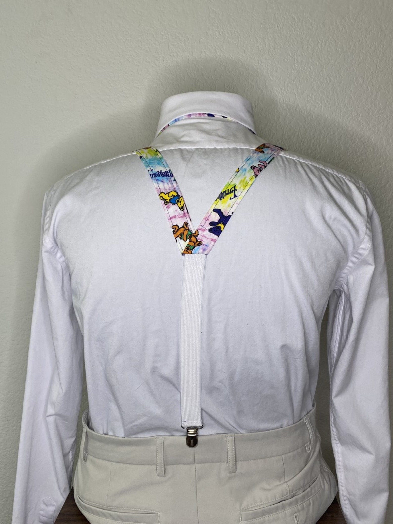 Grateful Dead / Dead Head Suspenders and Bow Tie / Infant, Toddler ...