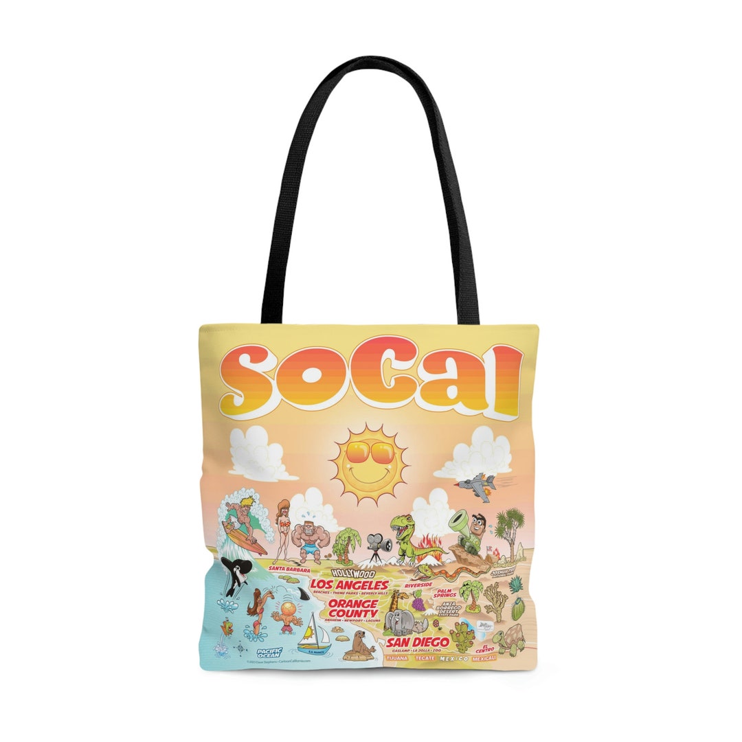 Socal Sunset View Tote Bag - Etsy