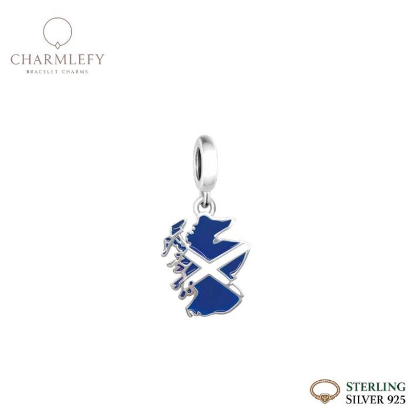 Silver Map of Scotland - Etsy