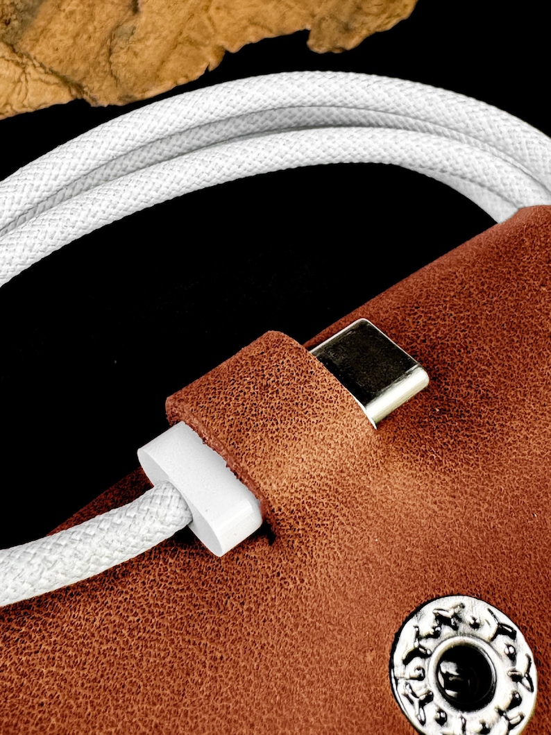 Custom Cable Tie Leather, Cord Organizer, Cable Keeper, Cable Wrap ...
