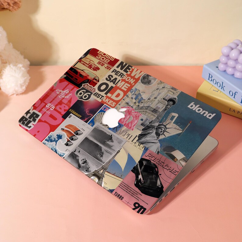 Edgy Trendy Aesthetic Collage Case for MacBook Pro 13/15/16th,custom ...