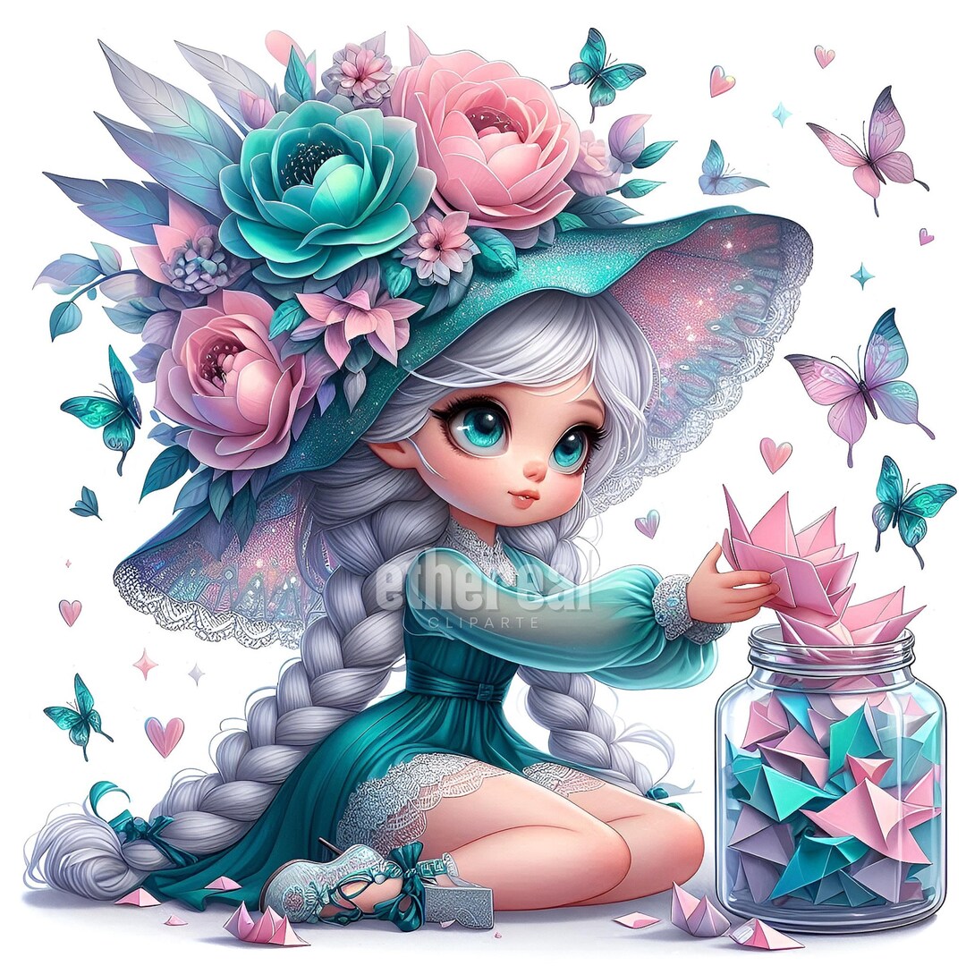 Gnome Clipart, Elegant Gnomes Clip Art, Set of 10, Commercial Use, Junk ...