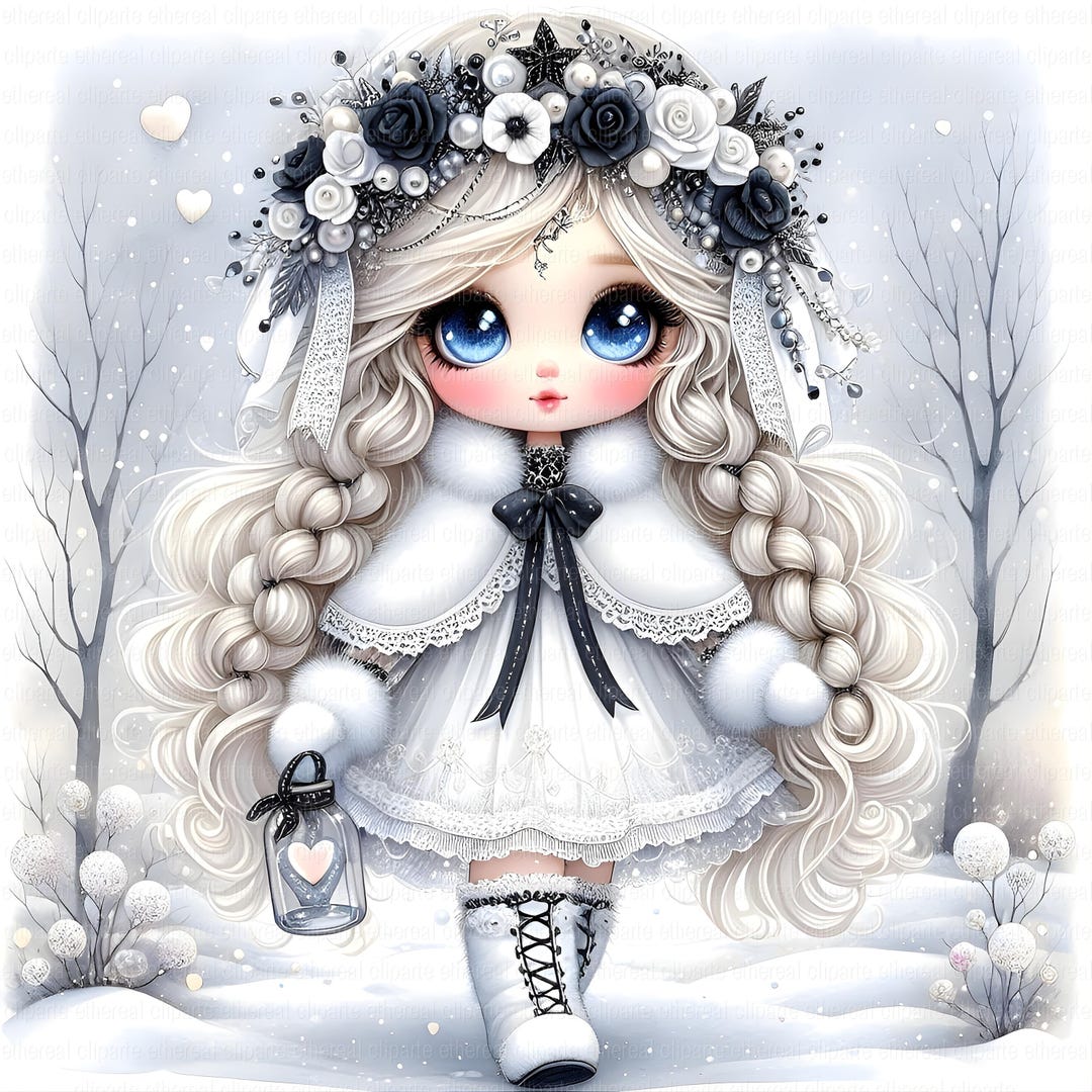 Gnome Clipart, Elegant Princess Clip Art, Gnomes Graphics, Whimsical ...
