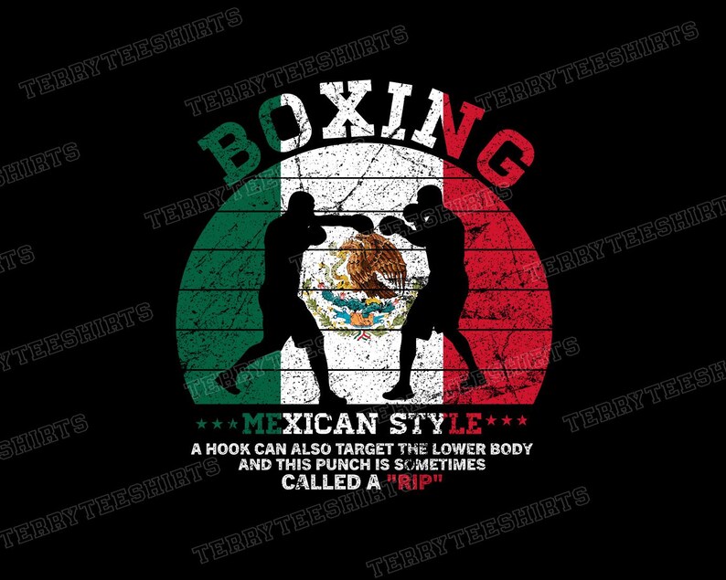Mexico Boxing Png, Mexican Pride Png, Mexican Vintage Style Boxing ...