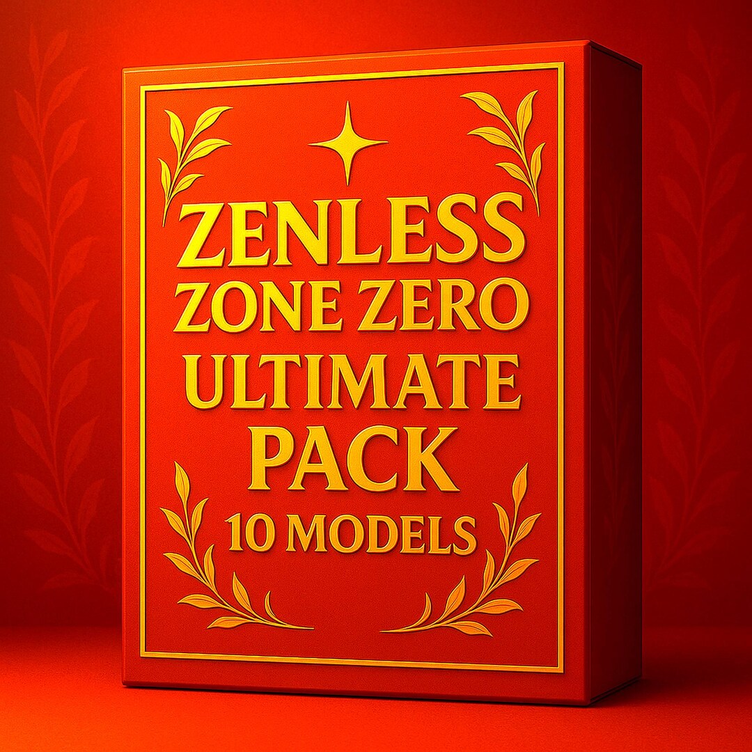 Limited Pack Bundle Ultimate Zenless Zone Zero 10 Figures High Quality ...