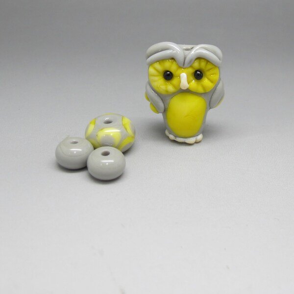Owl Bead - Etsy