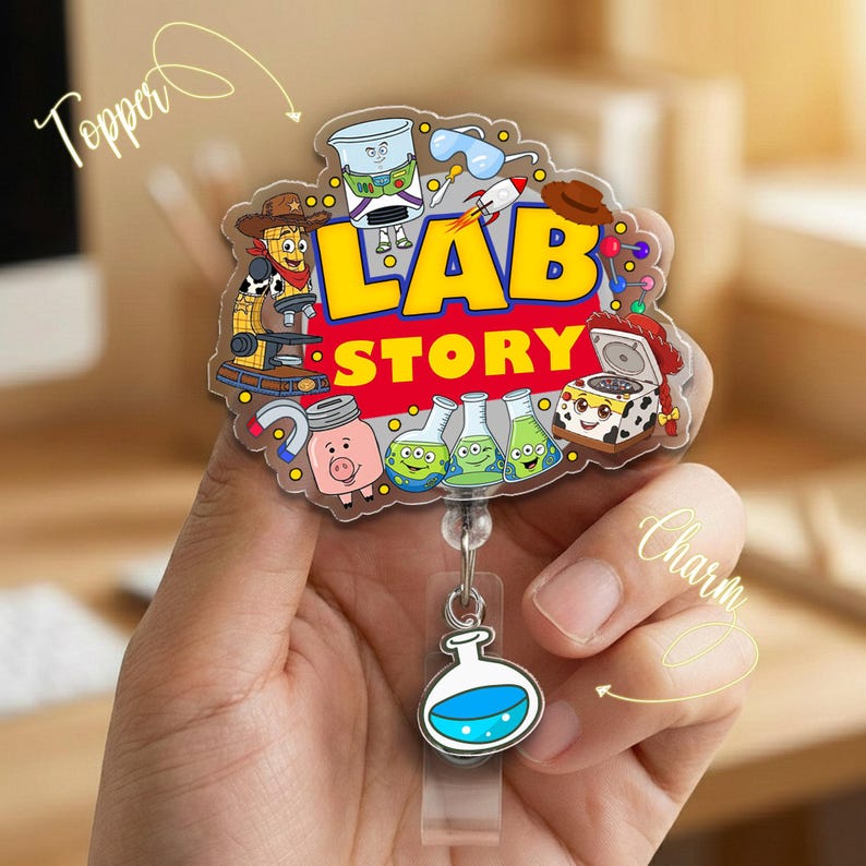 Lab Week 2026 Badge Reel Lab Story Gift Lab Scientist Badge Blood Bank ...