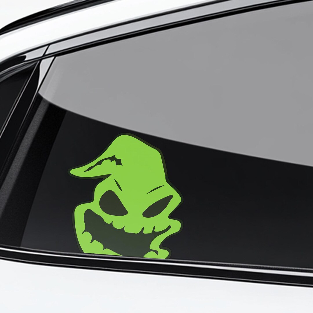 Oogie Boogie Peeker Peeking Car Window Decals - Bumper Waterproof ...