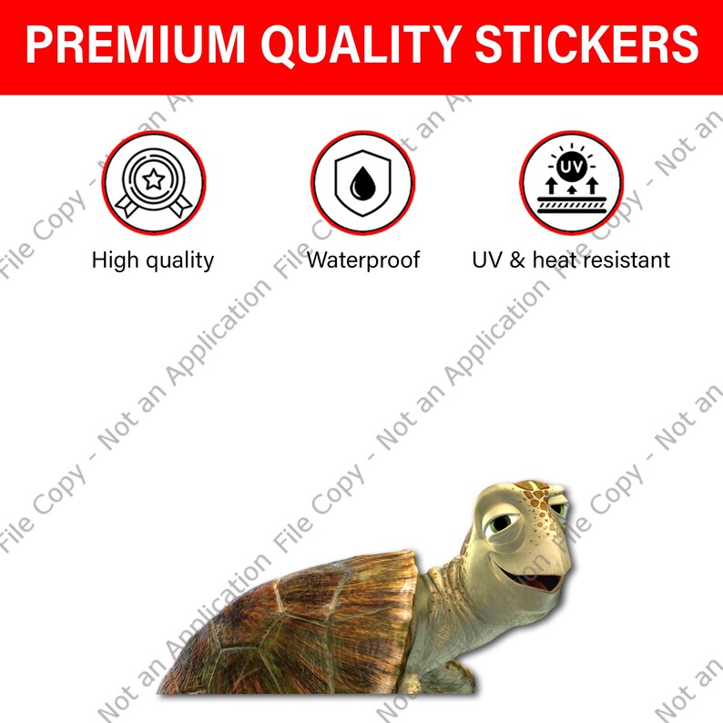 Disney Crush Peeker Peeking Sticker, Car Waterproof for Water Bottles ...
