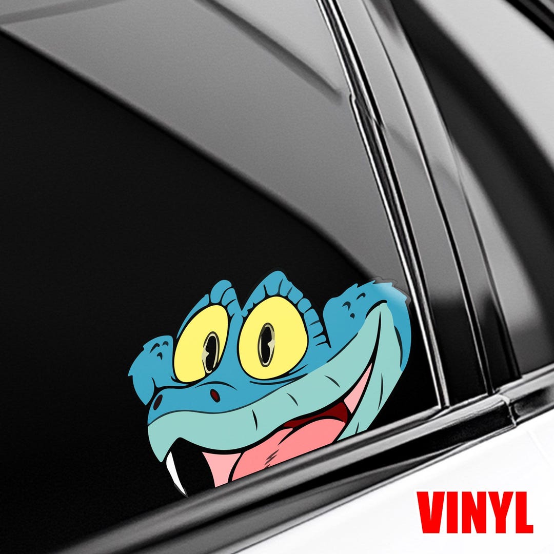 Zootopia Peeker Peeking Car Window Decals - Bumper Waterproof Stickers ...