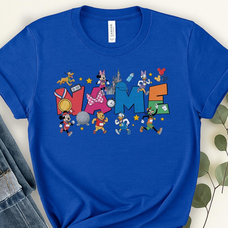Custom Family Name Rundisney Walt Disney World Marathon Weekend Shirt ...