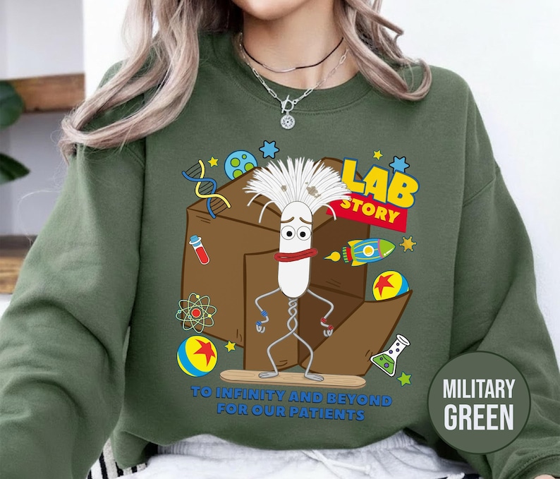 Custom Lab Week 2026 to Infinity Beyond Sweatshirt, Personalized Rex ...