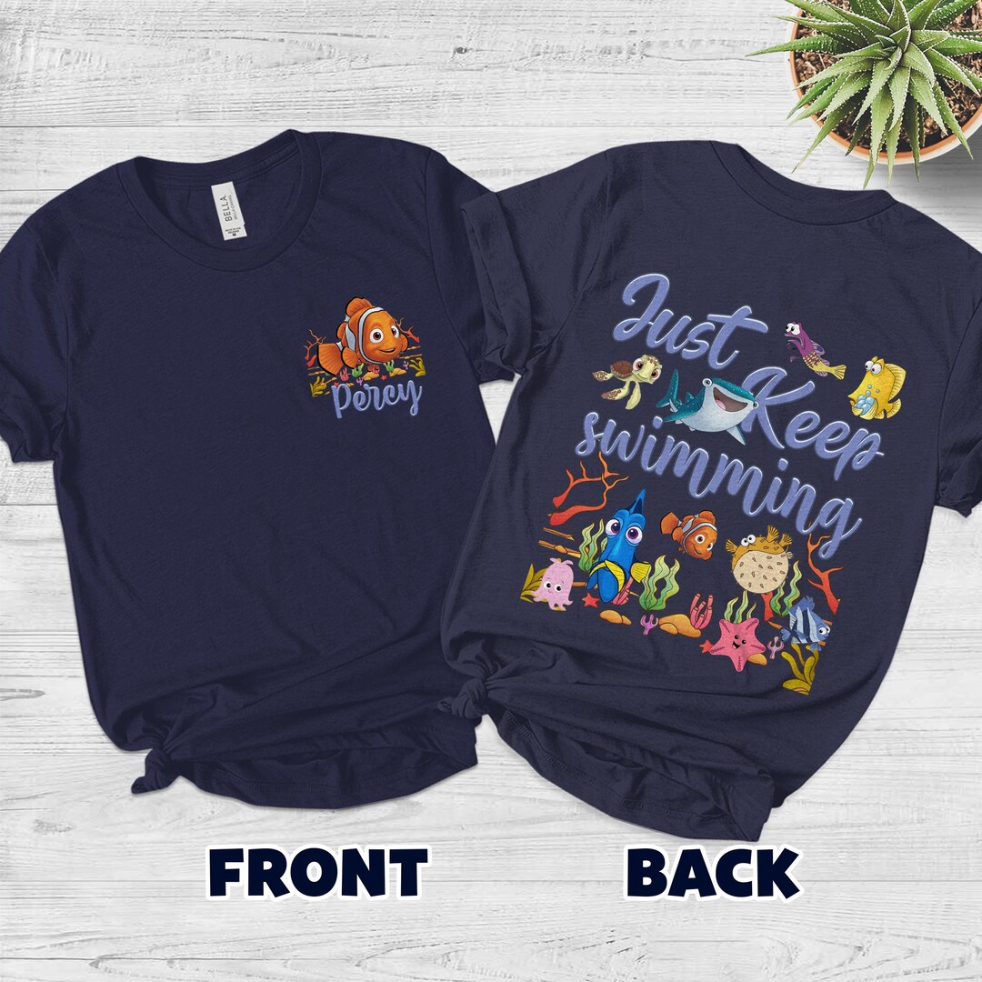 Custom Name Pixar Finding Nemo Characters Shirt, Finding Nemo Shirt ...
