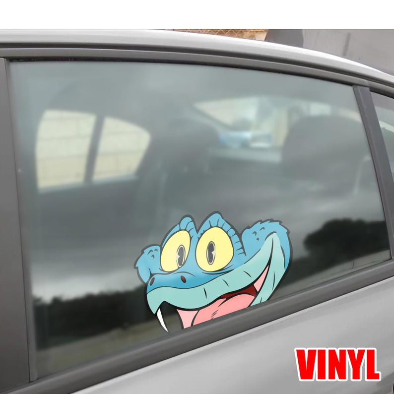 Zootopia Peeker Peeking Car Window Decals - Bumper Waterproof Stickers ...
