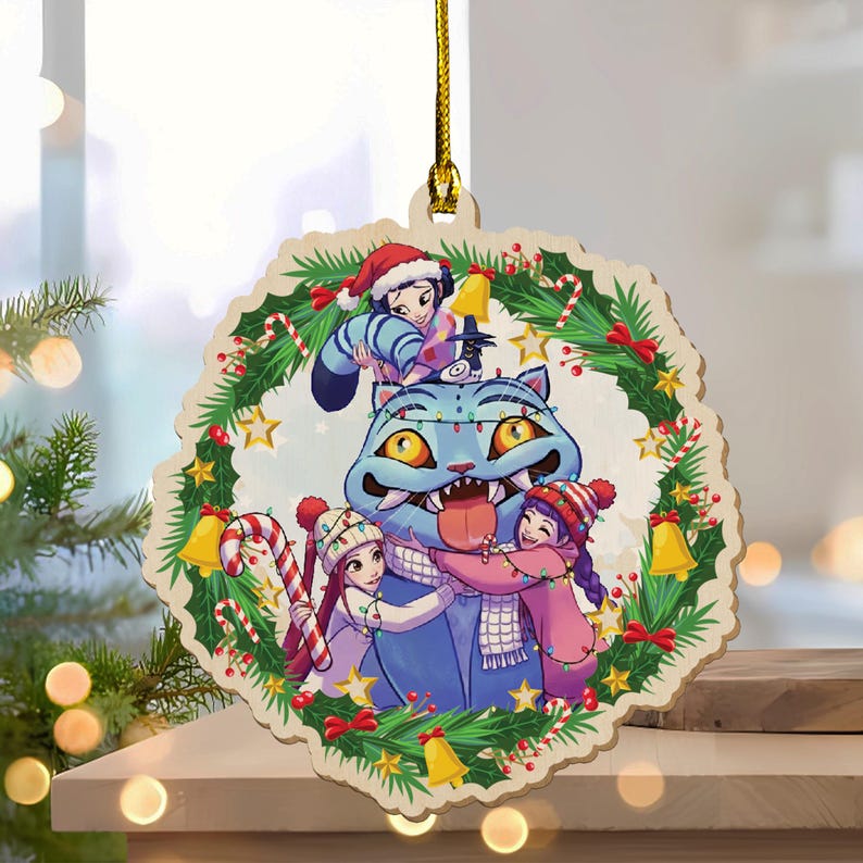 Custom Kpop Demon Hunter Christmas, Halloween Acrylic Ornament, Custom ...