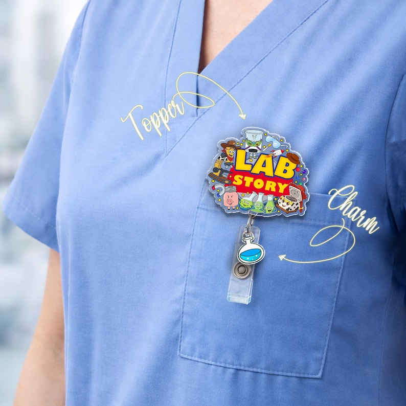 Lab Week 2026 Badge Reel Lab Story Gift Lab Scientist Badge Blood Bank ...