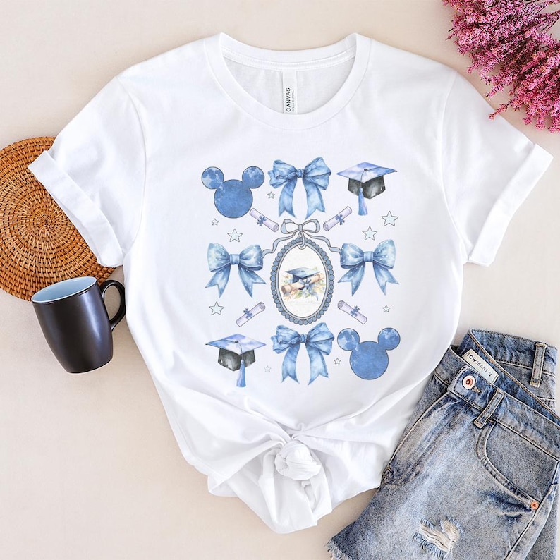 Disney Graduation Shirt, Matching Castle Trip Tee, Mickey Family ...