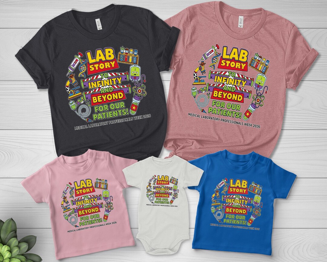 Lab Week 2026 Shirt, Med Lab Team Shirt, Phlebotomist & MLTMLT Tech ...