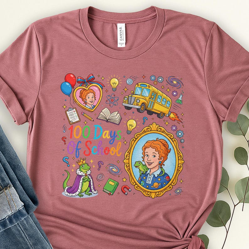 Magic School Bus T-shirt, Miss Frizzle Shirt, Back to School Sweater ...