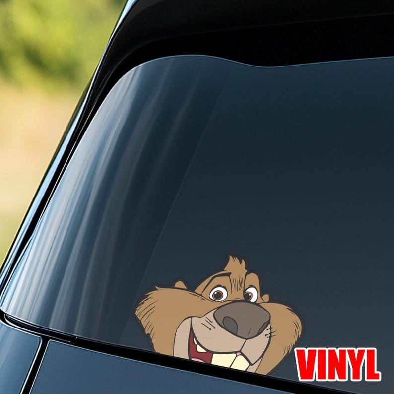 Zootopia Peeker Peeking Car Window Decals - Bumper Waterproof Stickers ...
