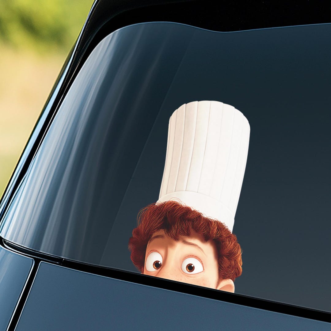 Disney Ratatouille Movies Characters Peekaboo Sticker, Waterproof for ...