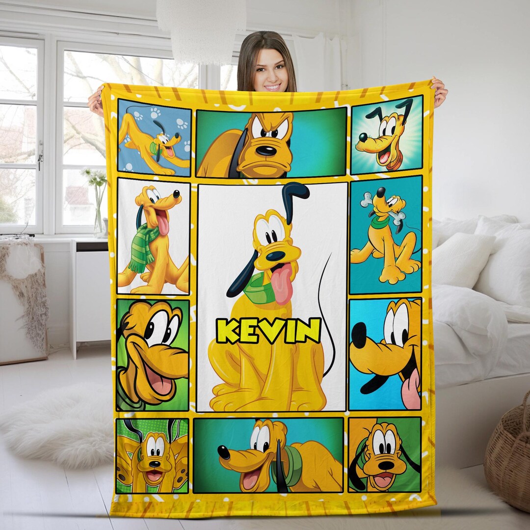 Custom Pluto Dog Blanket, Dog Blanket, Personalized Pluto Blanket ...