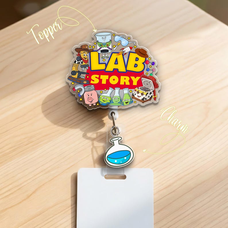 Lab Week 2026 Badge Reel Lab Story Gift Lab Scientist Badge Blood Bank ...