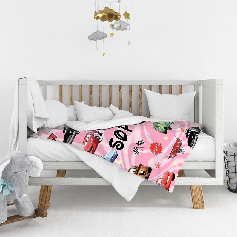 Personalized Disney Cars Characters Blanket, Lightning Mcqueen Tow ...