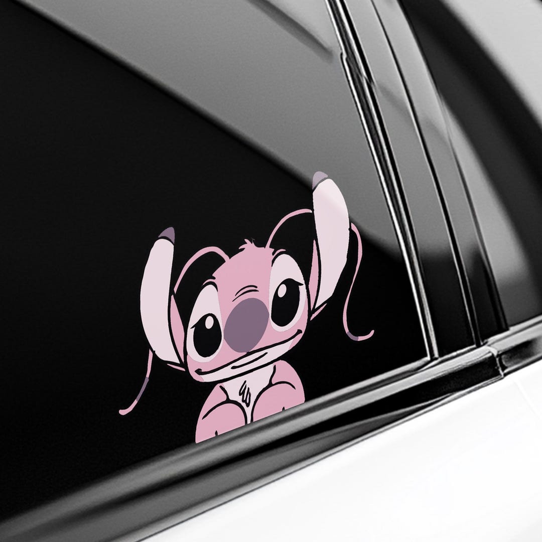 Lilo and Stitch Peeking Peek Peekabo Peekers Bumper Window Vinyl Decal ...