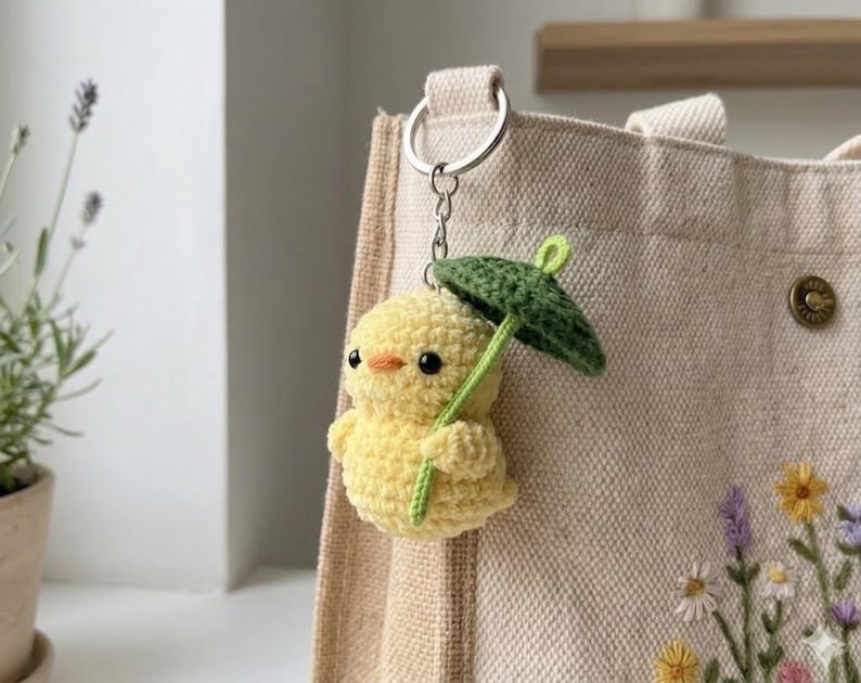 Multiple Cute Crochet Animal Keychain, Amigurumi Bag Charm, Handmade ...