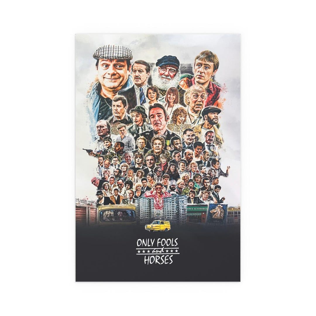 Only Fools and Horses Poster Print, British Wall Art, Unique Darts ...