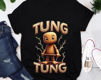 Funny Tung Tung Tung Sahur Png, Brain Rot Svg, Italian Brainrot Meme ...