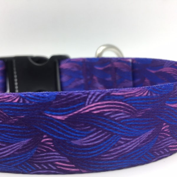 Purple Dog Collar - Etsy
