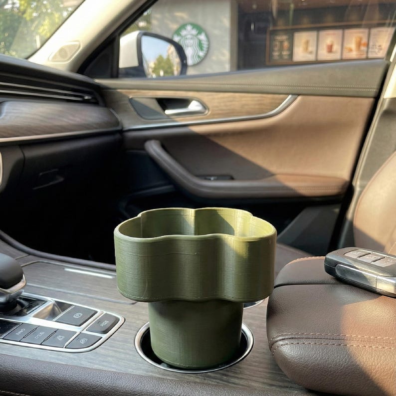 JDI Art Cute Starbucks-style Bear Cup Holder for Car – Trendy Bear ...