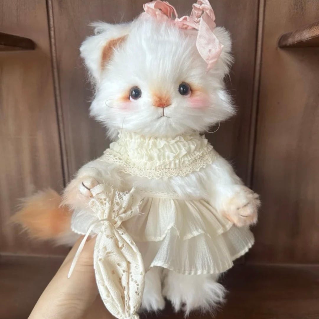 Cat Sewing Kit, Stuffed Cat Toy Sewing Kit, Soft Cat Toy for Cat Lovers ...
