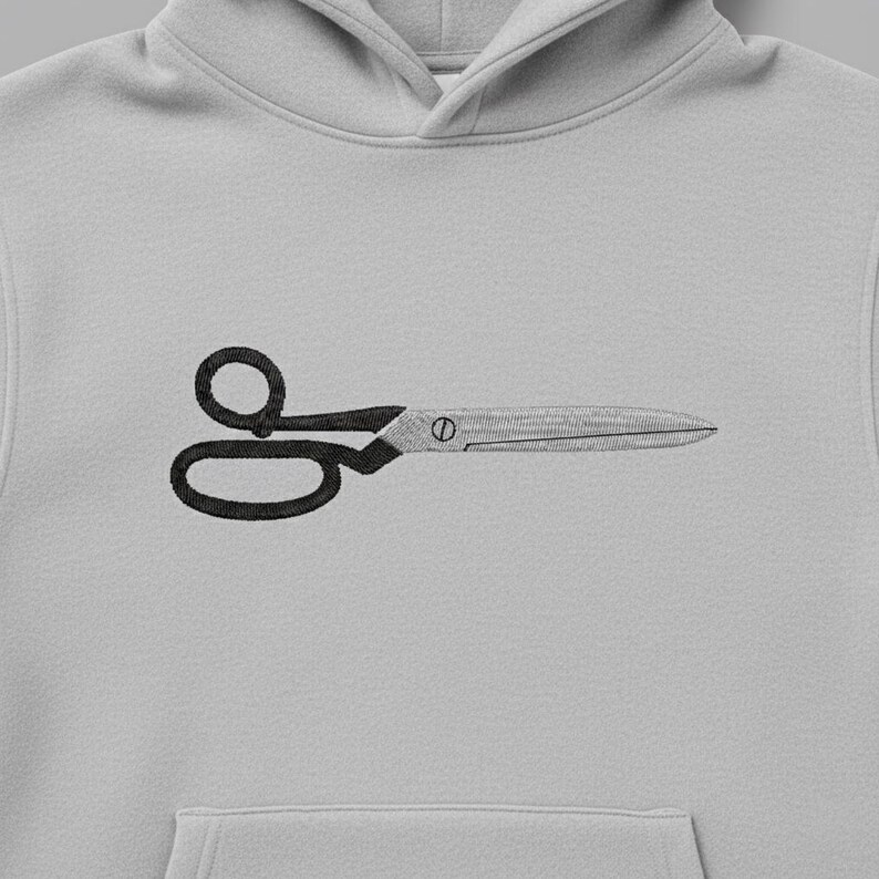 Sewing Scissors Embroidery Design – 1 Design, 10 Sizes – Machine ...