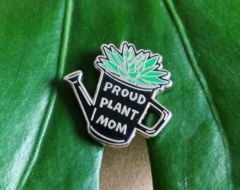 Plant Mom Pin - Etsy