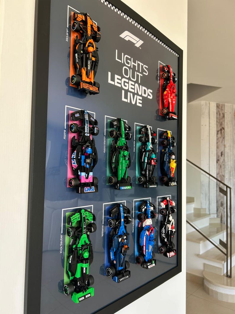 LEGO Formula 1 Champion Poster - Etsy