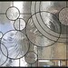 Stained Glass Window Panel Circle Study 21 20 X - Etsy