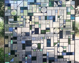 Stained Glass Panel - Etsy