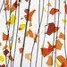 Aspen Trees With Fall Colored Leaves 7 3/4 X 60 5/8 Stained Glass ...