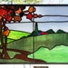 Stained Glass Window Panel--path Through Hills Panel --11" X 16.5" - Etsy