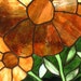 Stained Glass Window Panel--summer Marigolds - 16 " X 16" - Etsy