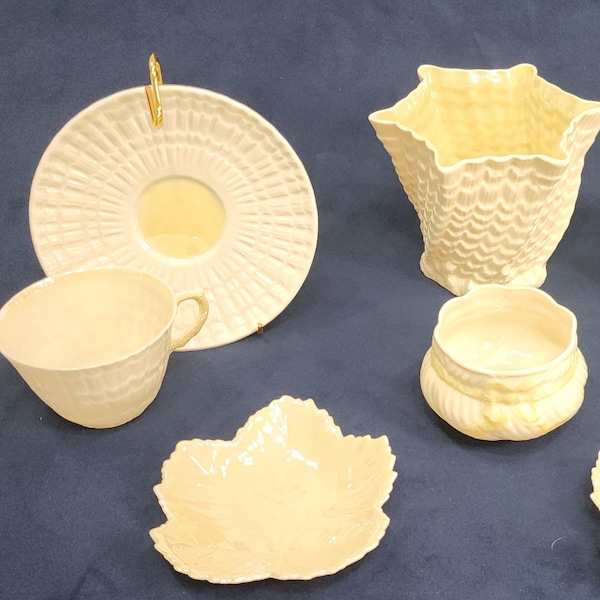 Belleek Set of Plates - Etsy